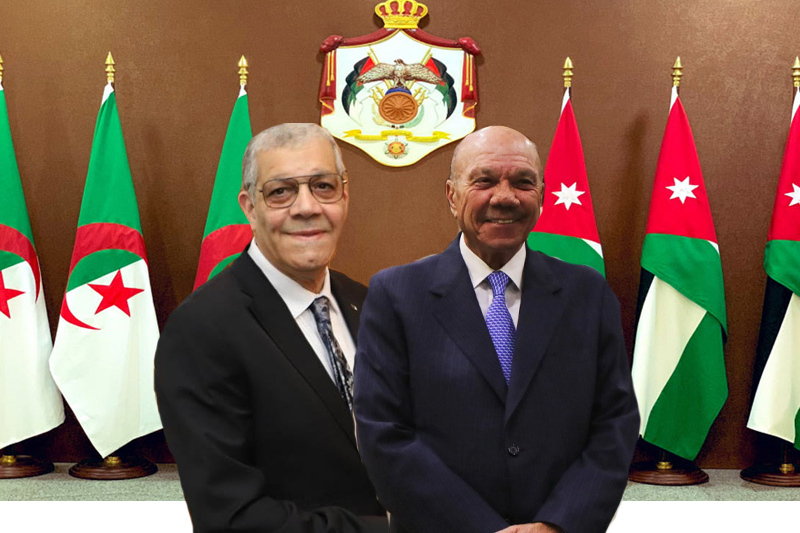 Jordanian Senate President and Algerian Ambassador Foster Parliamentary ...