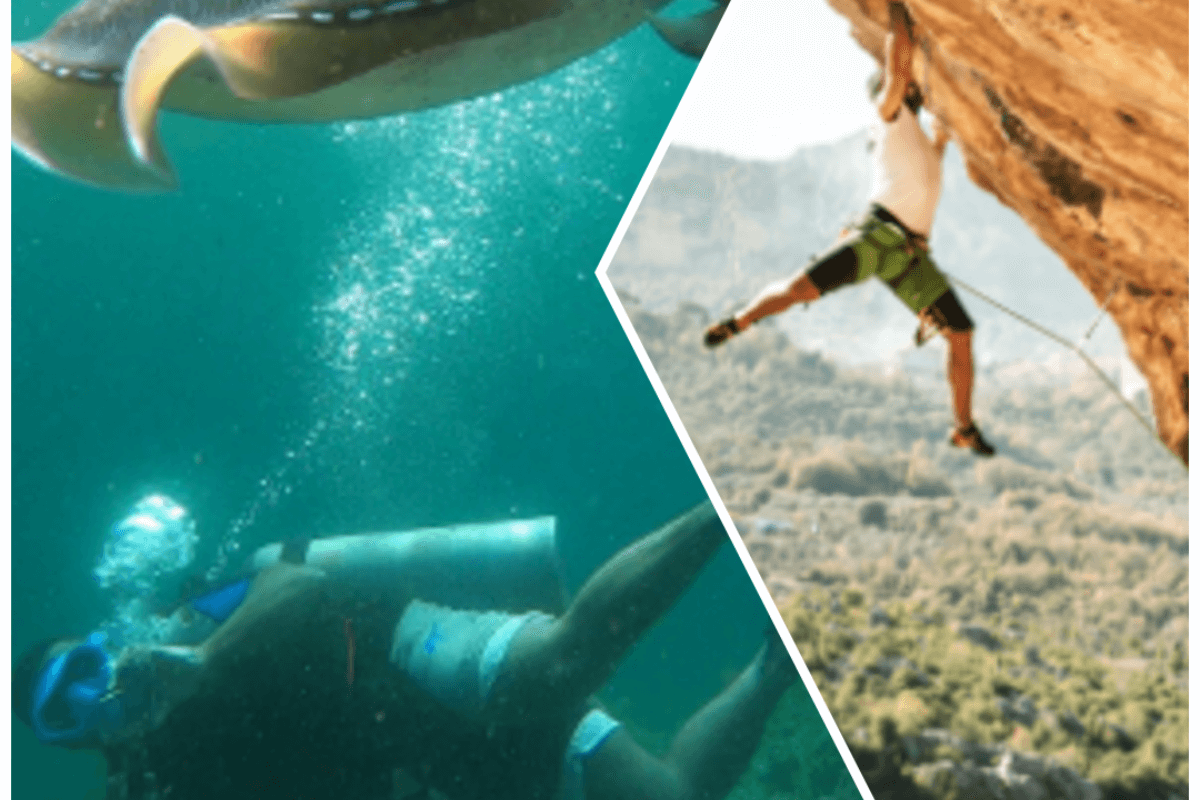 Adventure Sports in the Middle East: Scuba Diving in Oman, Rock ...