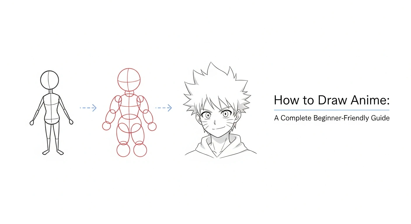 How to Draw Anime – Step-by-Step Beginner Guide