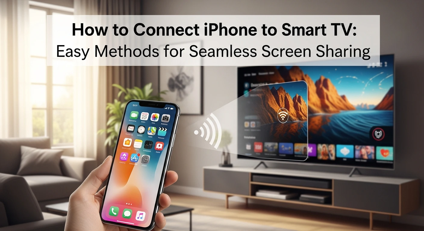 How to Connect iPhone to Smart TV – Easy Guide