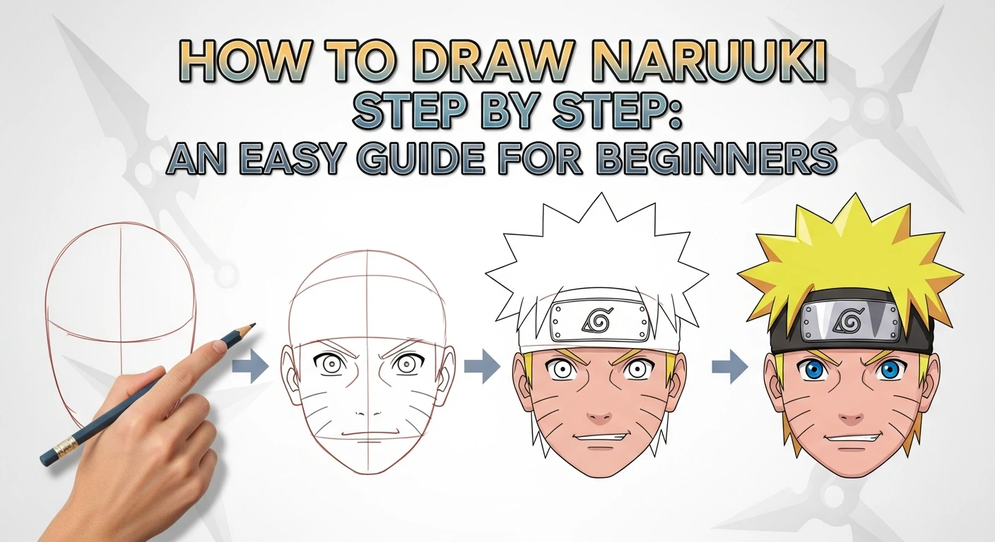 How to Draw Naruto Step by Step | Easy Anime Drawing Guide